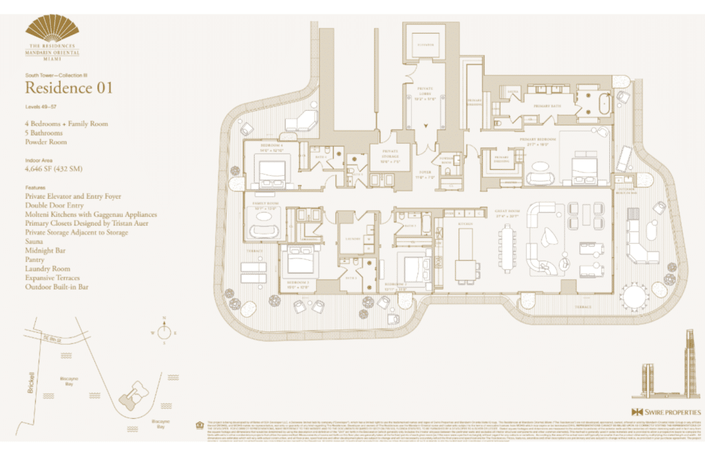 Mandarin Oriental Residences | Apartamentos, Fotos, Precios y Planos